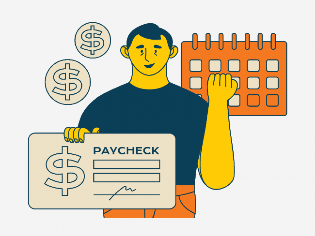 Payroll Check Clipart
