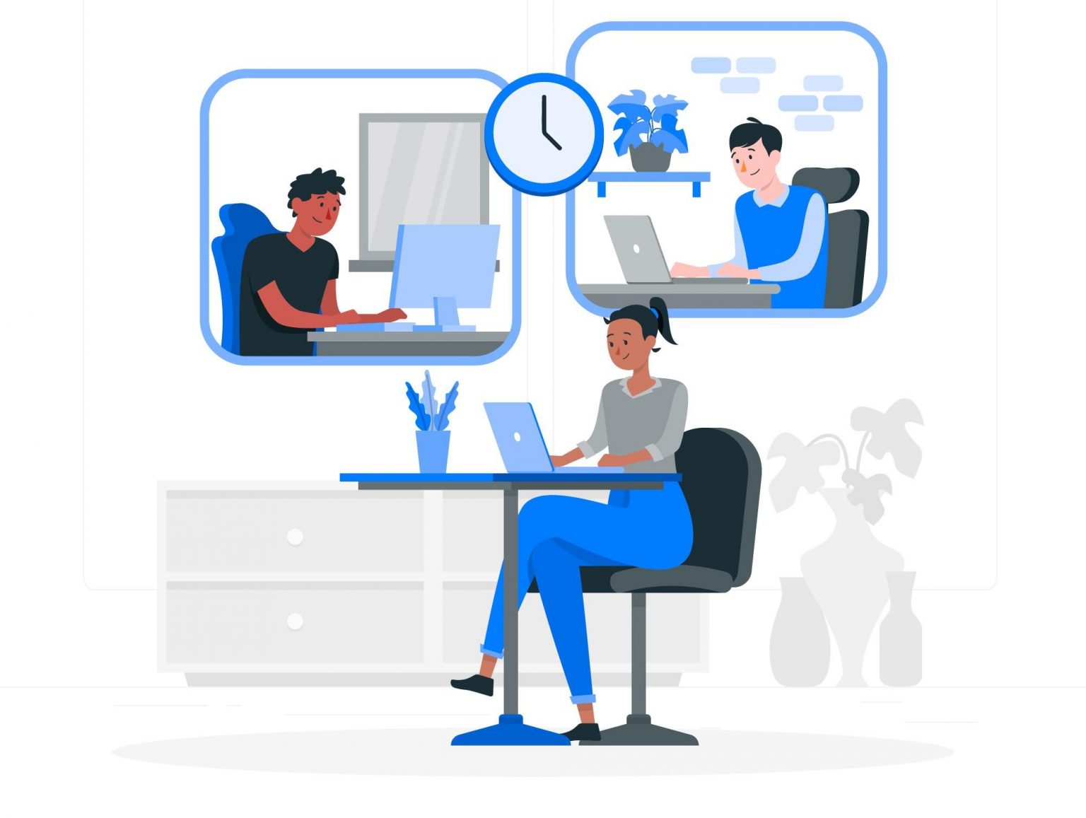 Hybrid, In-Person, Or Fully Remote? Case Studies On The Optimal Work Arrangement | Wellable