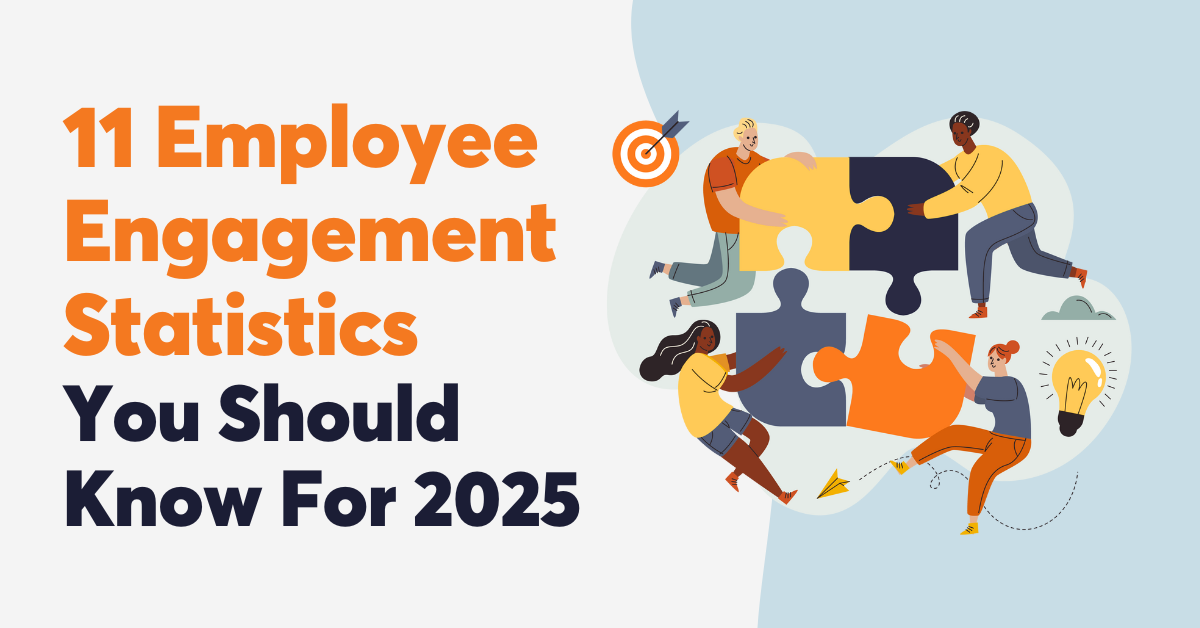12 Employee Engagement Statistics You Should Know for 2025 | Wellable